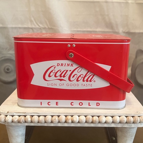 Coca Cola | Other | Vintage Coca Cola Tin Box | Poshmark